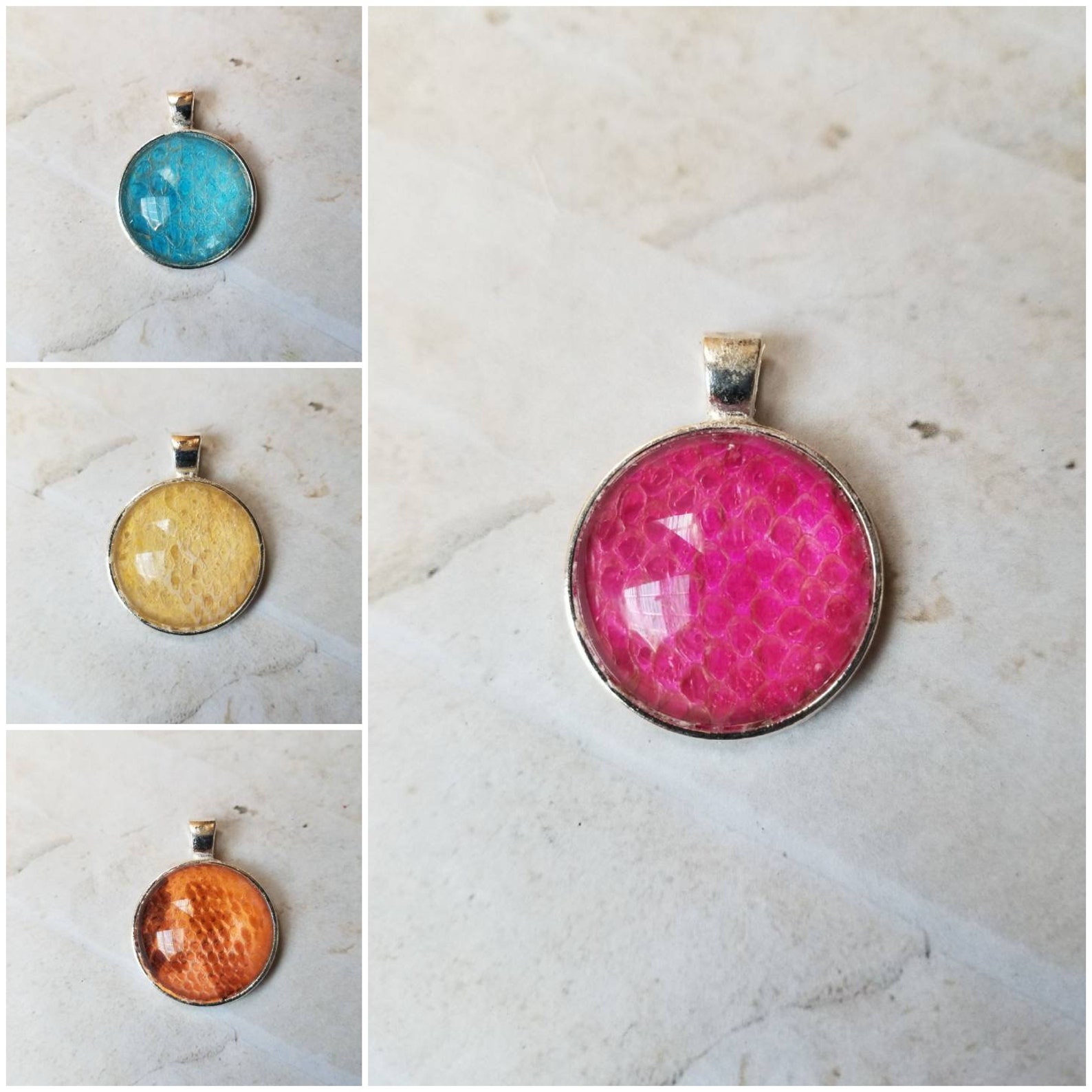 Snake Shed Jewelry Snake Shed Pendant Snakeskin Necklace | Etsy