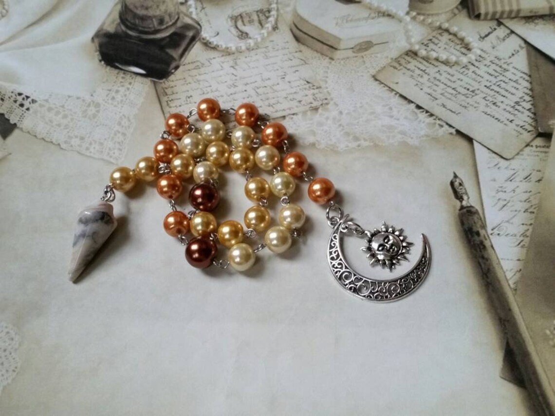 Lammas Prayer Beads Pagan Prayer Beads Lughnasadh Prayer | Etsy