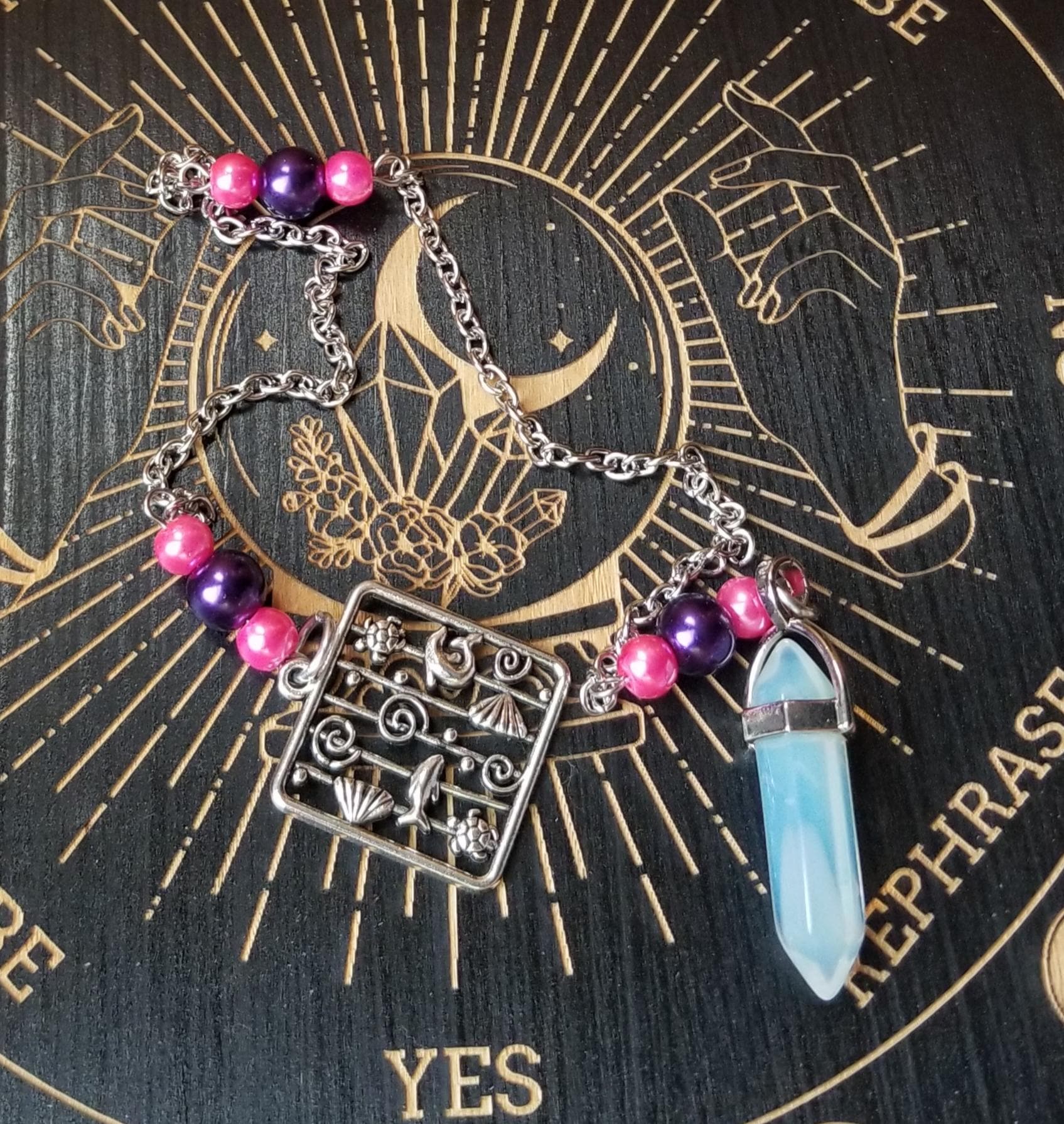 Aphrodite Pendulum, Goddess Pendulum, Divination, Dowsing Pendulum ...