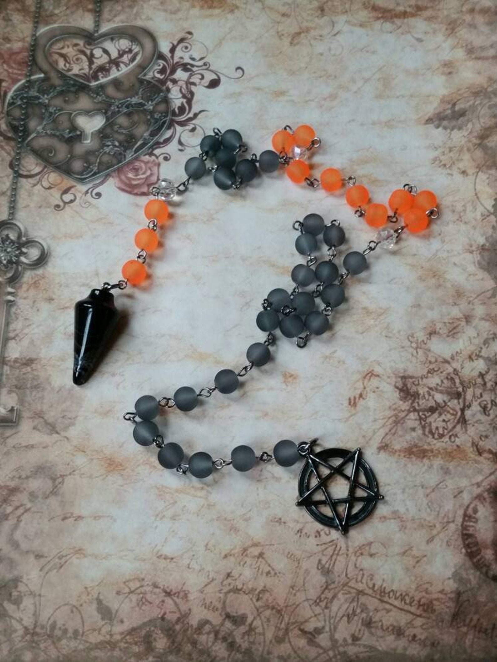 Samhain Witches Ladder Pagan Prayer Beads Wiccan Beads | Etsy