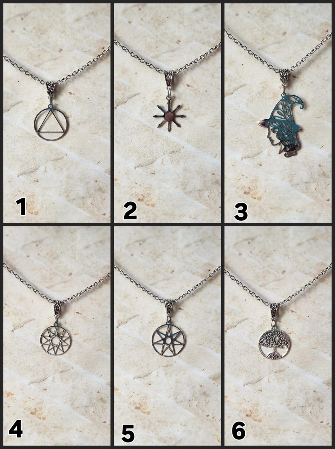Symbol Pendant, Symbol Necklace, Symbol Jewelry, Esoteric Pendants ...