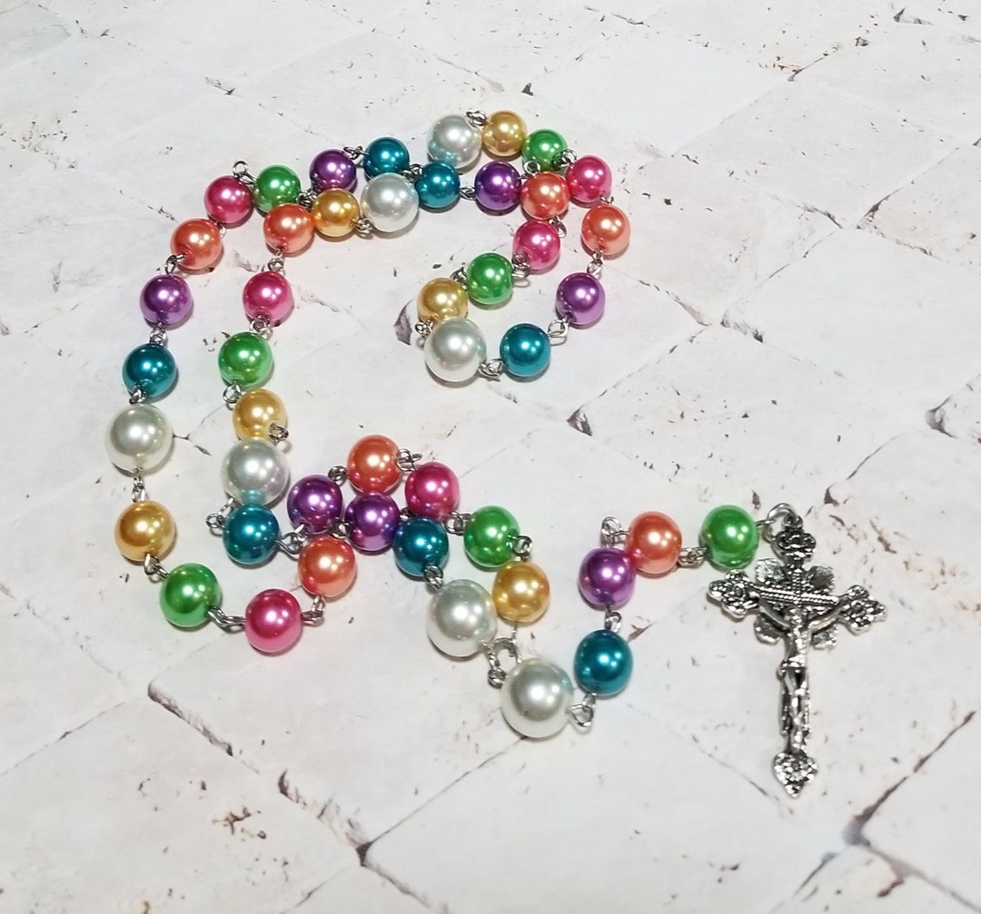 Easter Lutheran Prayer Beads, Lutheran Rosary, Stainless Steel, Hand ...