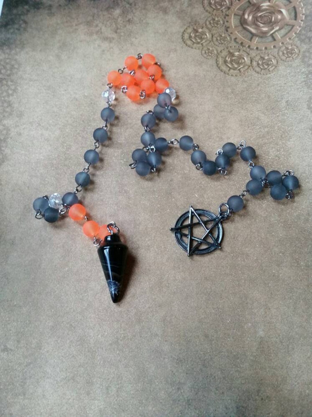 Samhain Witches Ladder, Pagan Prayer Beads, Wiccan Beads, Witches ...