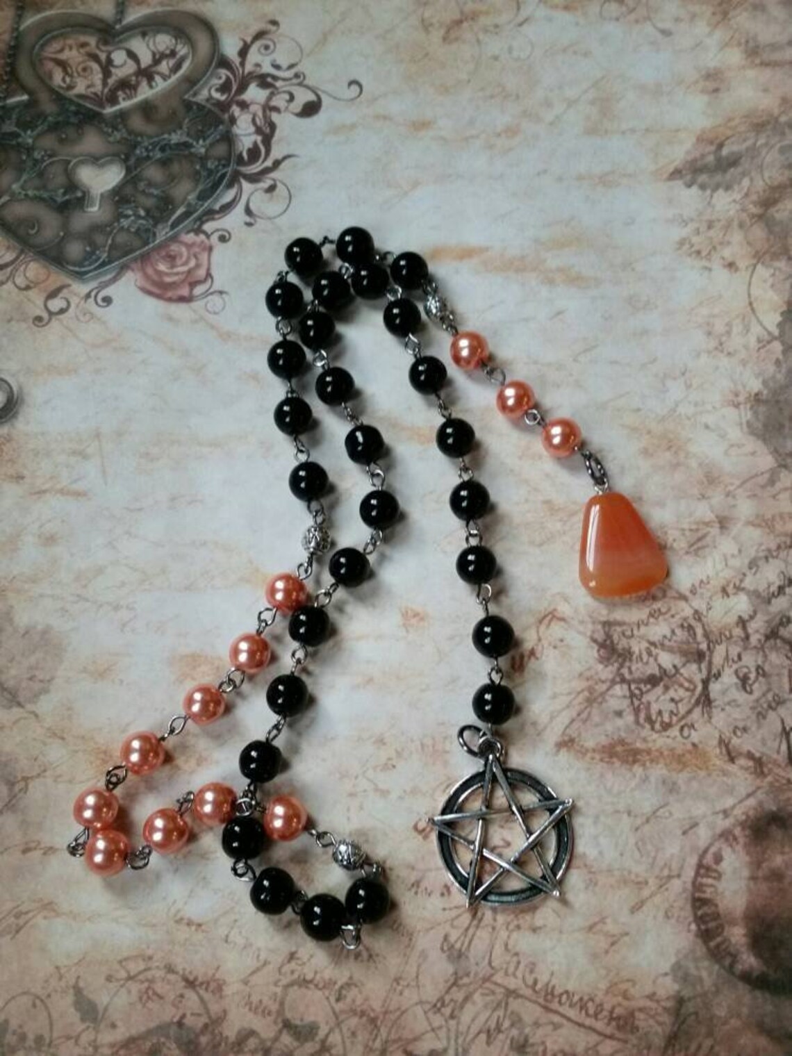 Samhain Witches Ladder Pagan Prayer Beads Wiccan Beads | Etsy