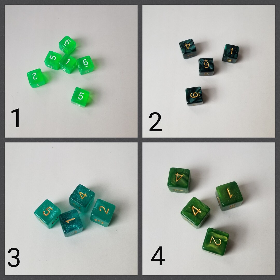 Individual 16mm D6 Dnd Die, Extra Polyhedral Gaming Dice, Dnd Dice, RPG ...