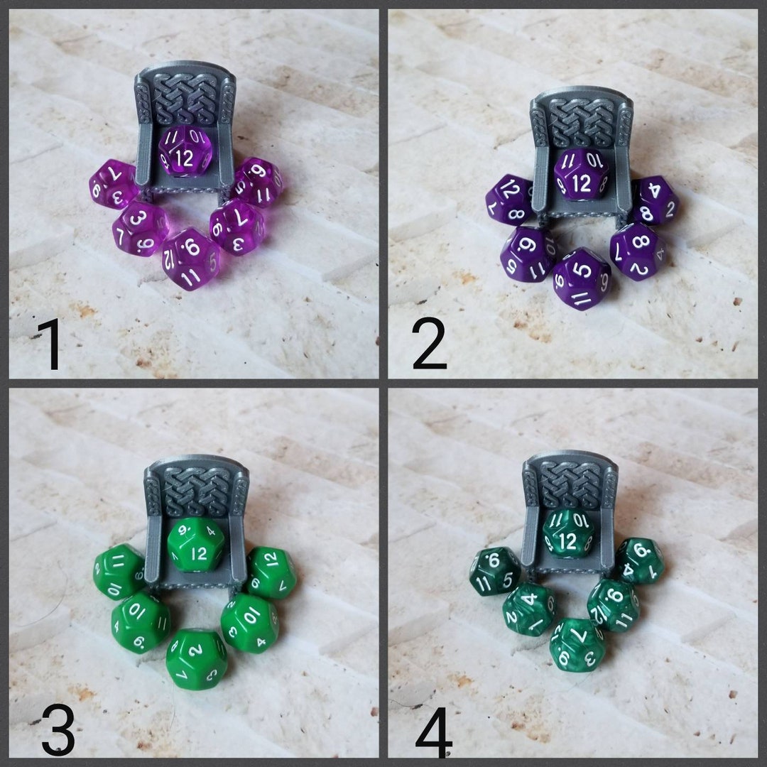 ONE Individual D12 Dnd Die, Single Polyhedral Gaming Die, Dnd Dice, RPG ...