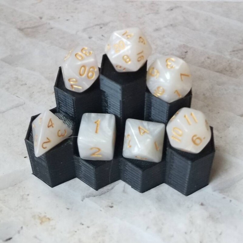 Gold Dice Set - Etsy