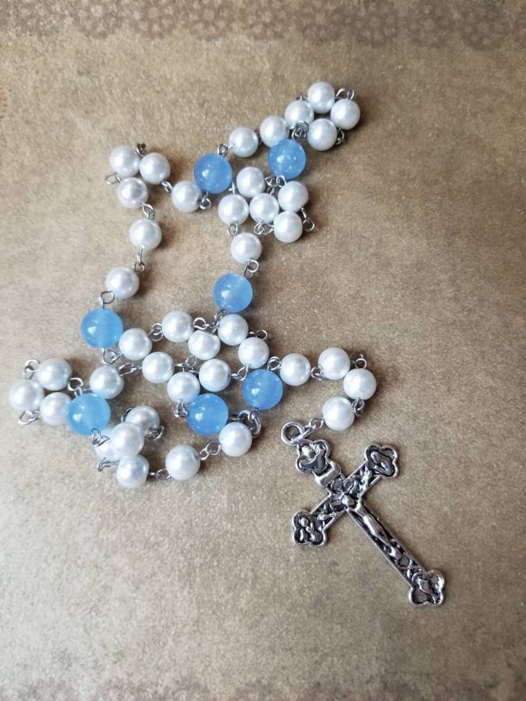 Lutheran Prayer Beads, Lutheran Rosary, Stainless Steel, Hand-wired ...