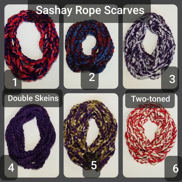 Rope Scarf - Etsy