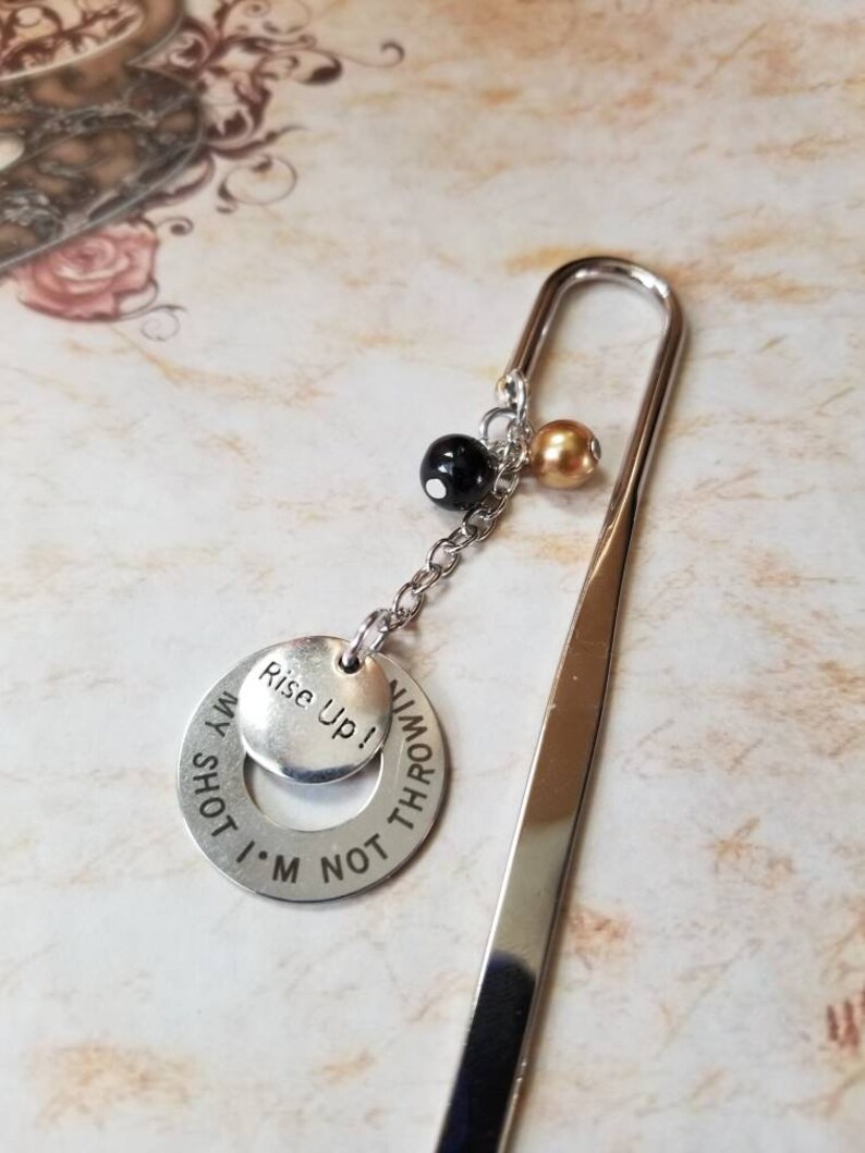 Hamilton Bookmark Hamilton Musical Silver Bookmark Hamilton - Etsy Israel