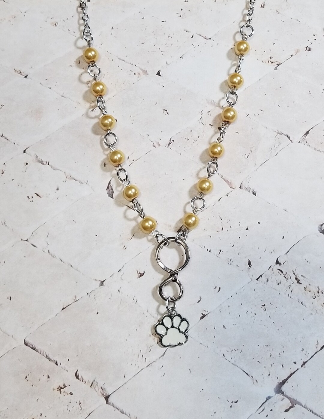 Kitten Day Collar, Discreet Day Collar, Glass Beads, BDSM Collar, O ...