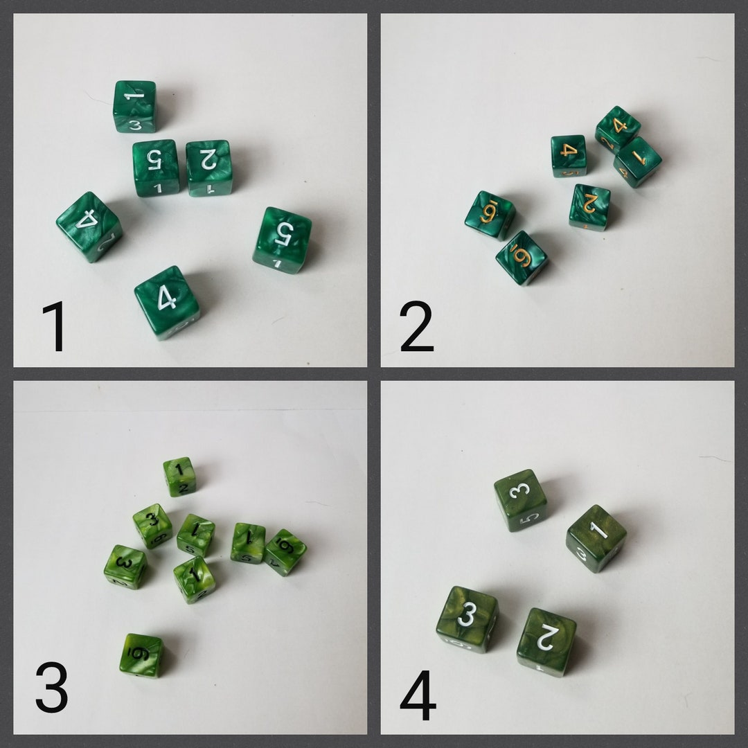 Individual 16mm D6 Dnd Die, Extra Polyhedral Gaming Dice, Dnd Dice, RPG ...