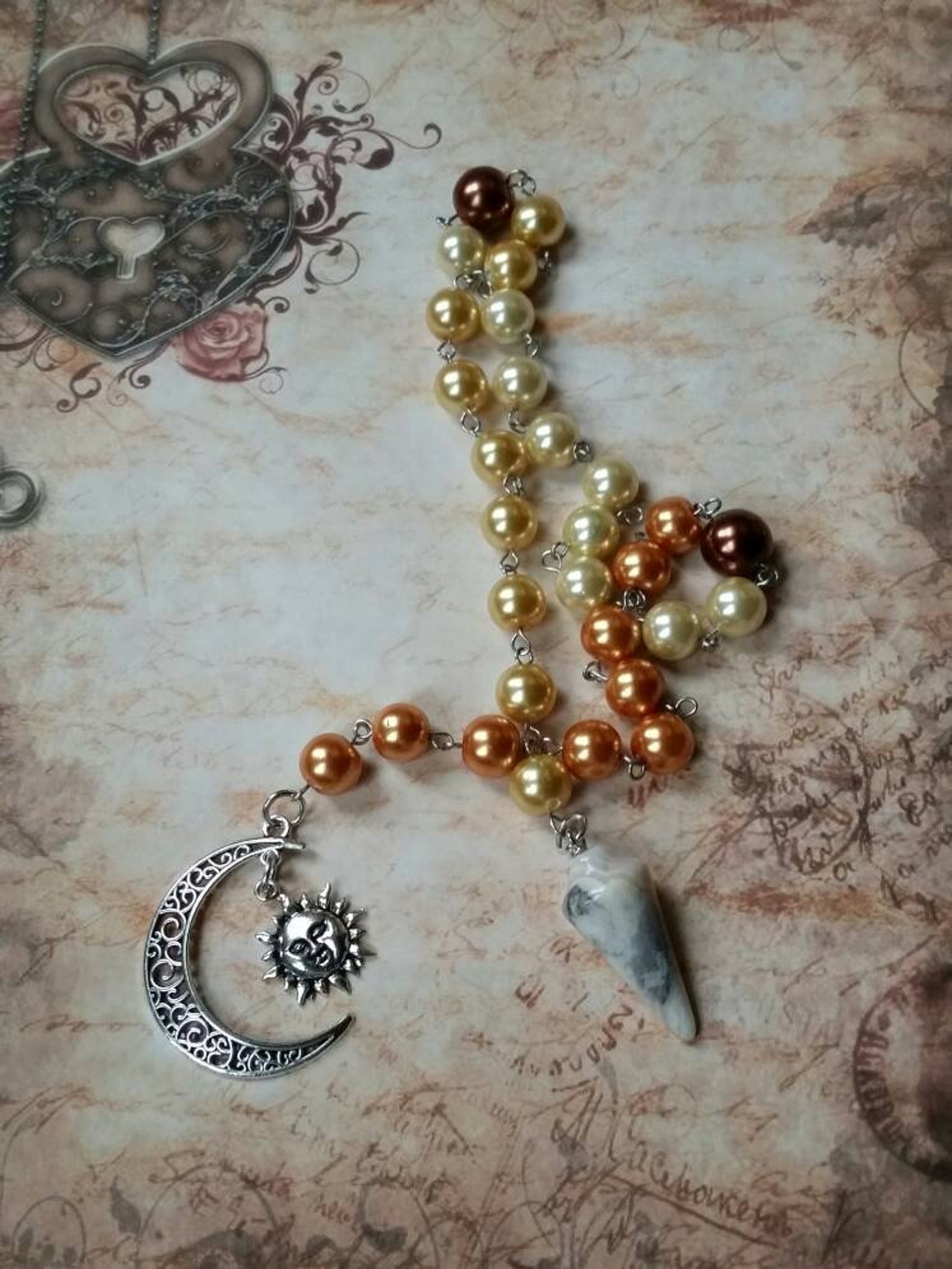 Lammas Prayer Beads Pagan Prayer Beads Lughnasadh Prayer | Etsy