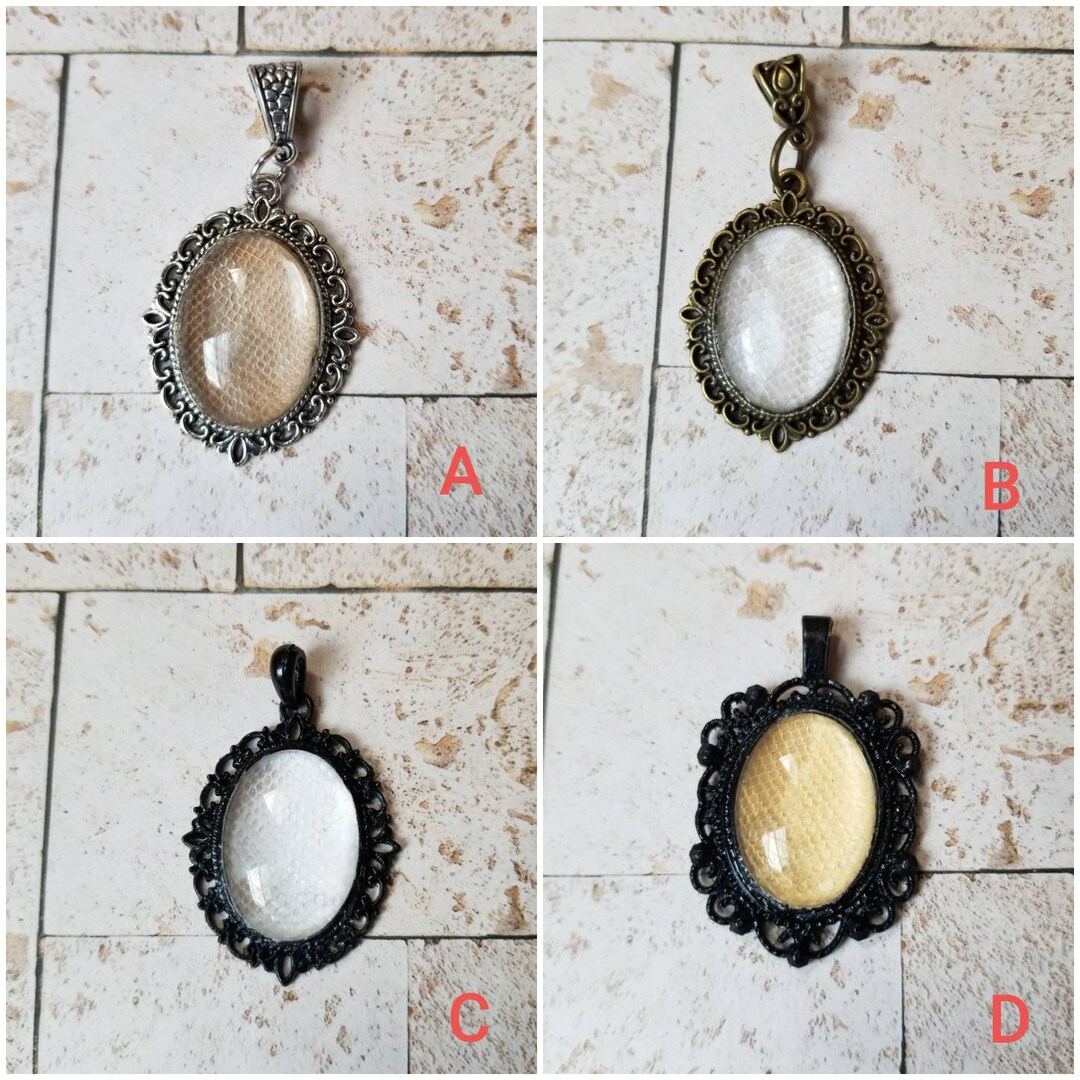 Snake Shed Jewelry, Snake Shed Pendant, Snakeskin Necklace, Cruelty ...