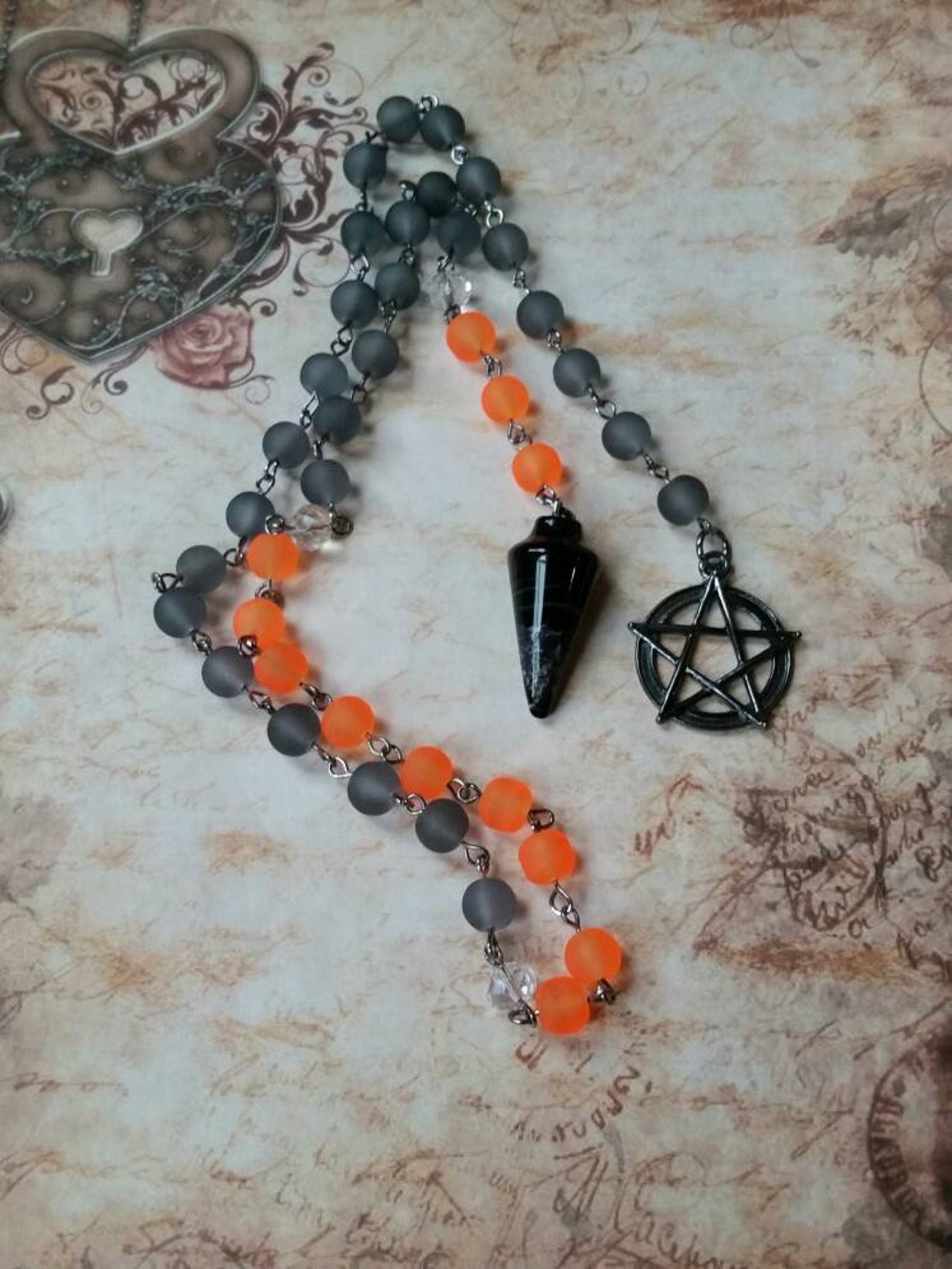 Samhain Witches Ladder Pagan Prayer Beads Wiccan Beads | Etsy