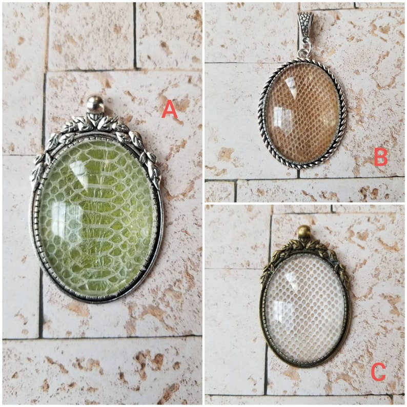 Snake Shed Jewelry, Snake Shed Pendant, Snakeskin Necklace, Cruelty ...