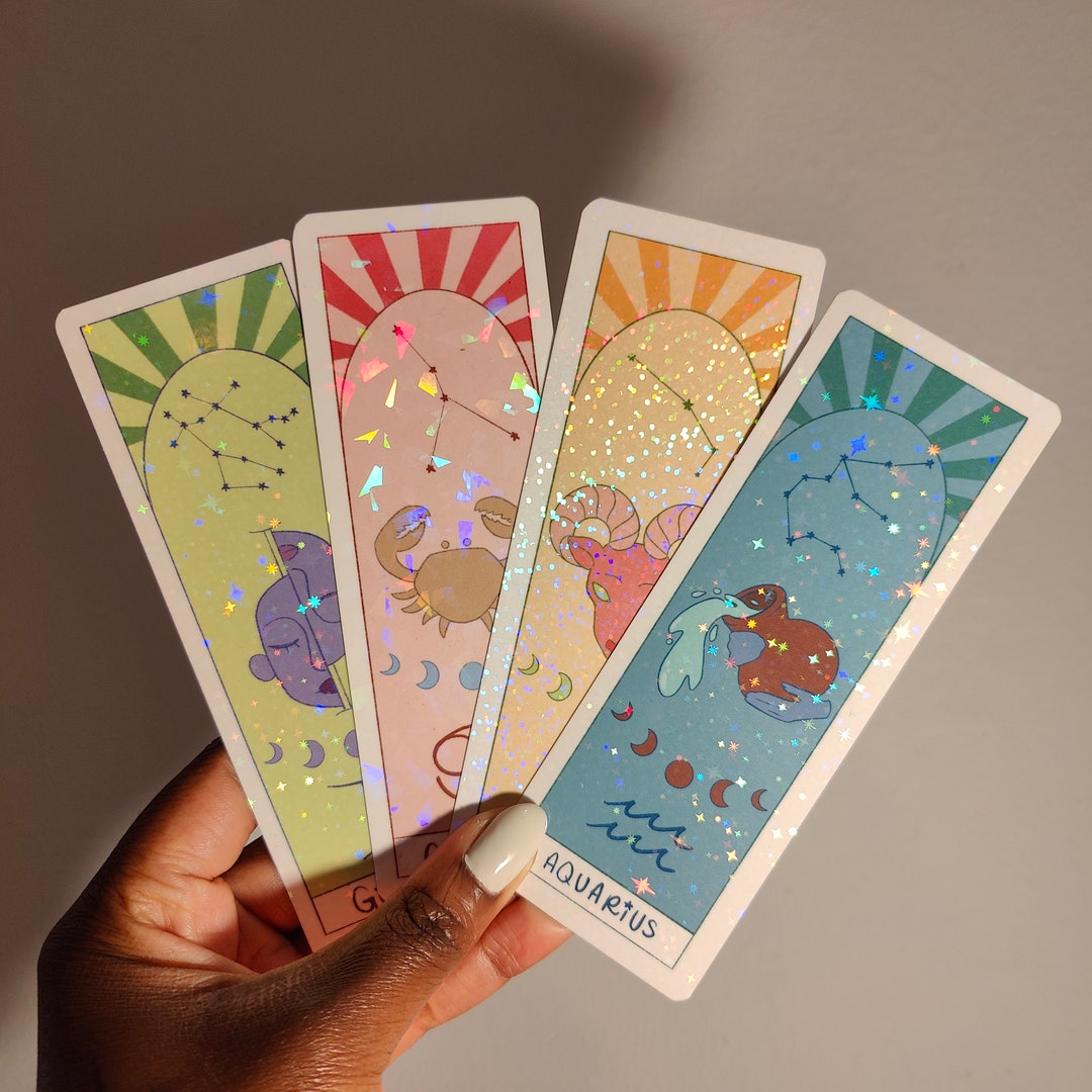 Zodiac Bookmarks, Astrology Gifts for Book Lovers, Astrology Bookmark ...
