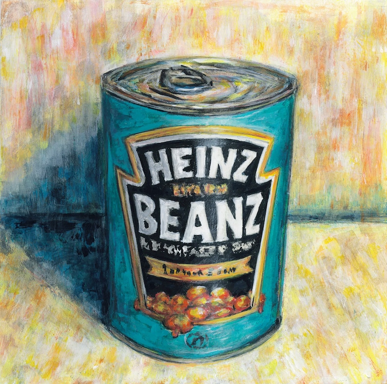 Heinz Beanz - Limited Edition Mounted Print - Etsy