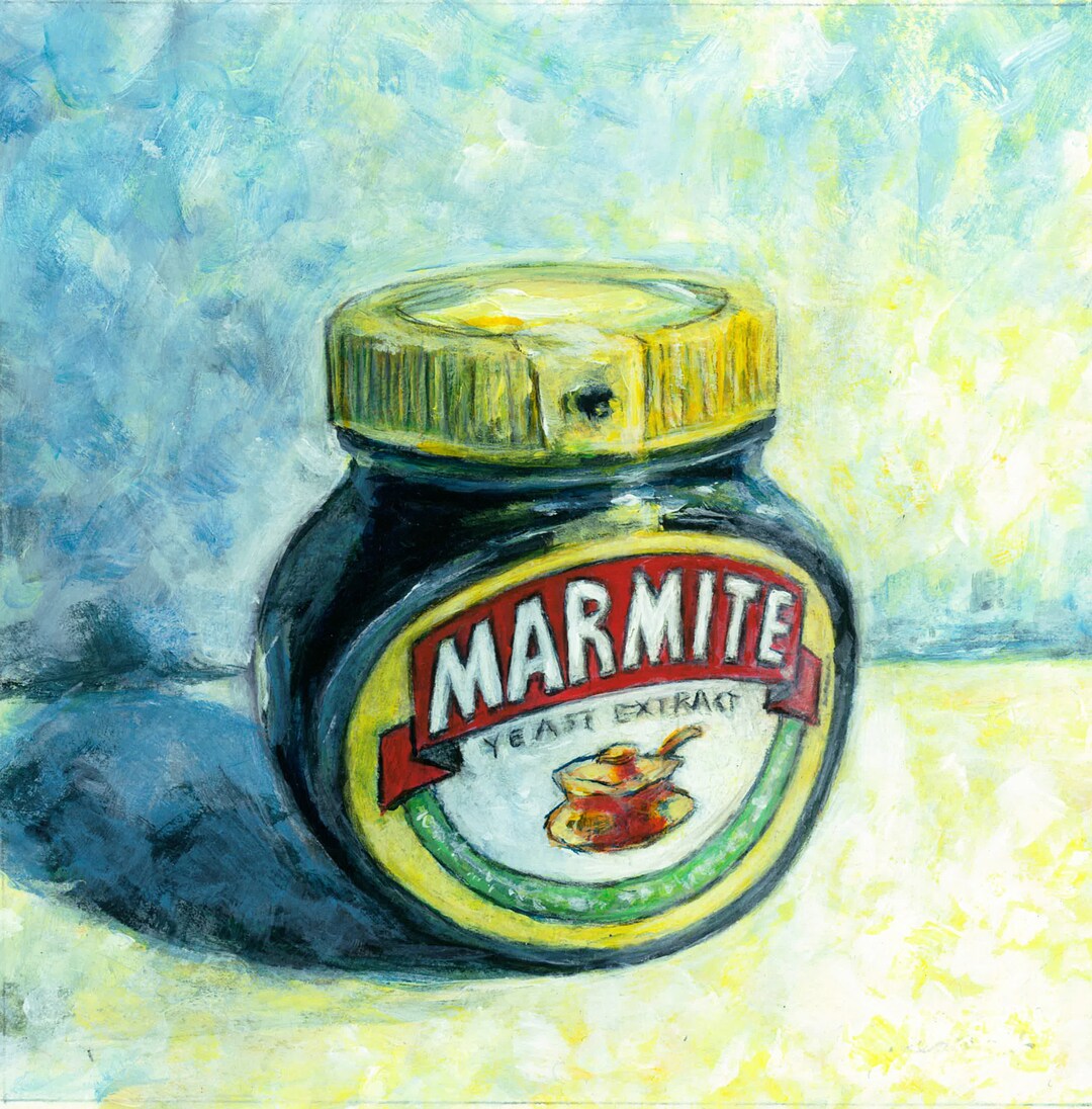 Marmite Jar Limited Edition Mounted Print - Etsy