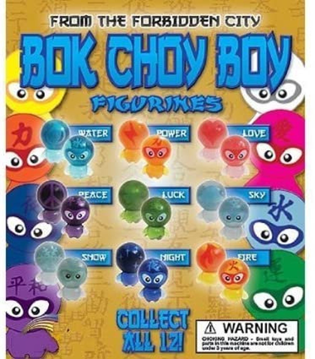 Bok Choy Boys 4 Set Combo Series 1 Series 2 Series 3 and - Etsy