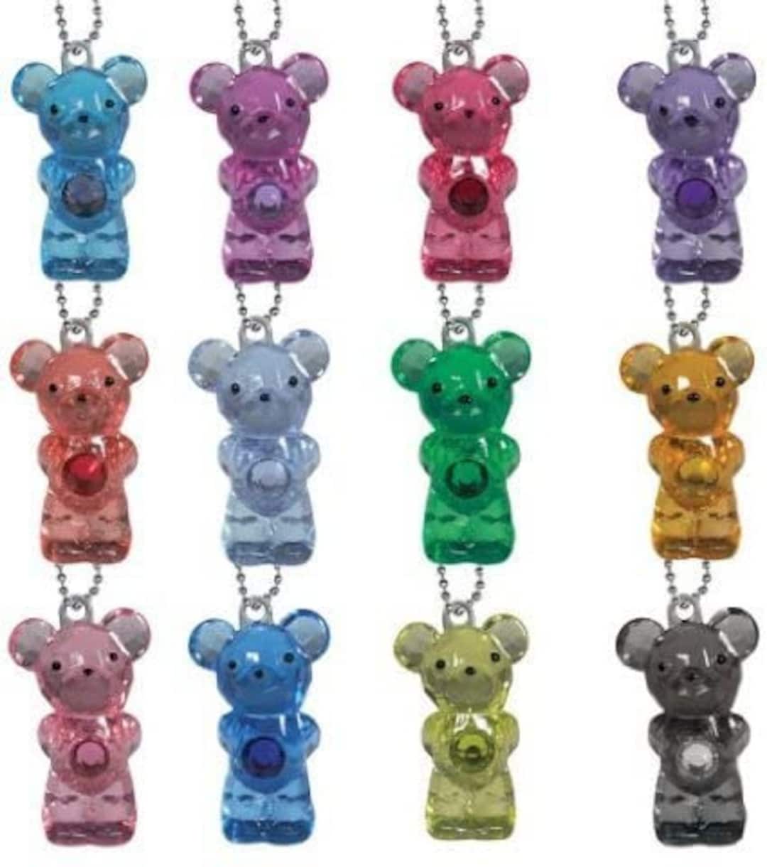 Mini Birthstone Bears Set of 12 Crystal Party Favors Complete - Etsy