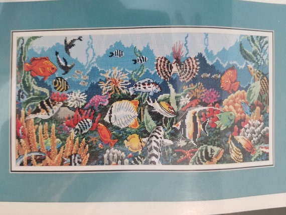 Dimensions The Gold Collection Underwater Paradise #3792 Counted Cross ...