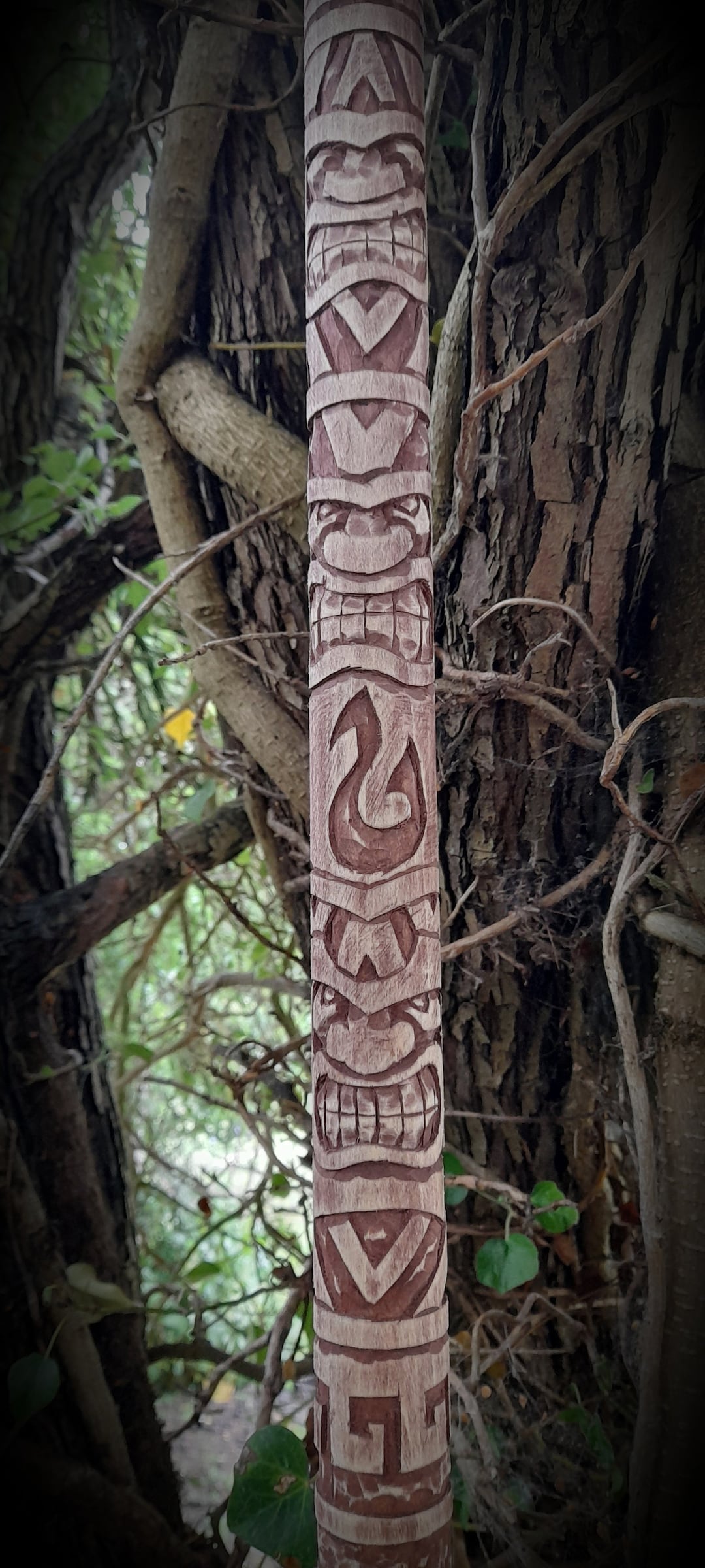Tiki Spirit Staff - Etsy