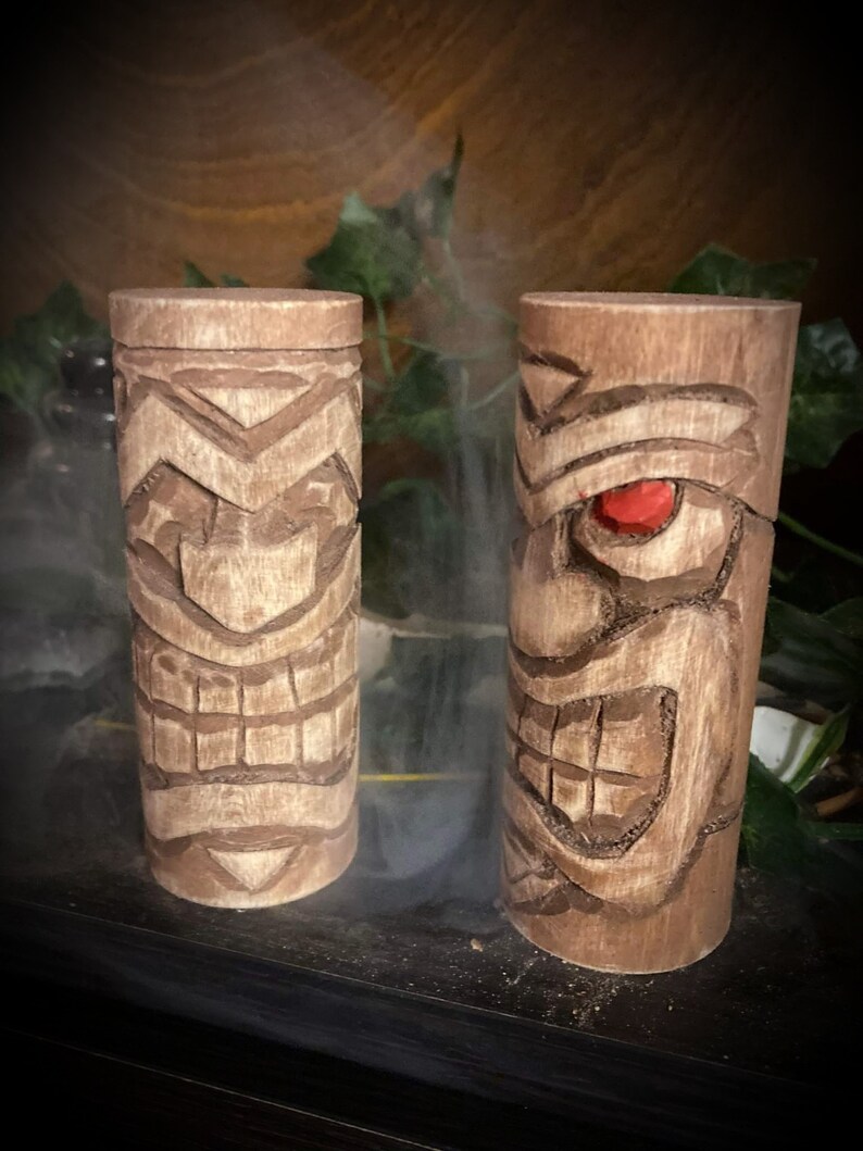 Hatchet Tiki Head - Etsy