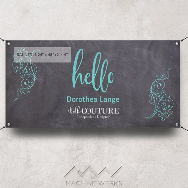 Chalk Banner - Etsy
