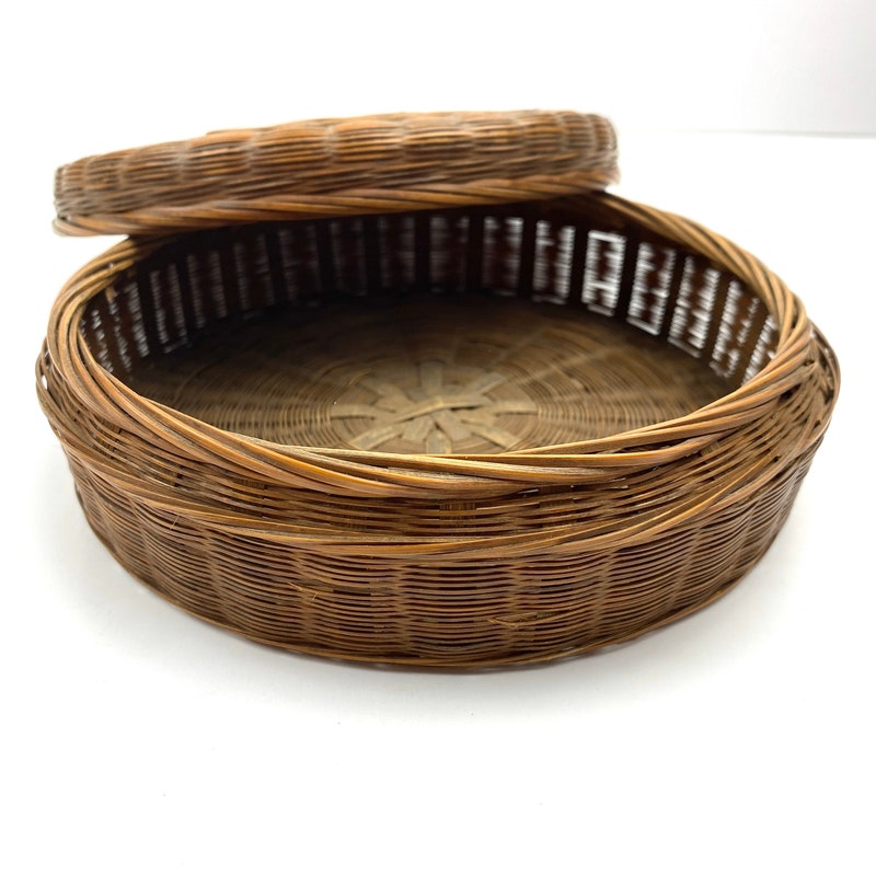 Chinese Rattan Baskets - Etsy