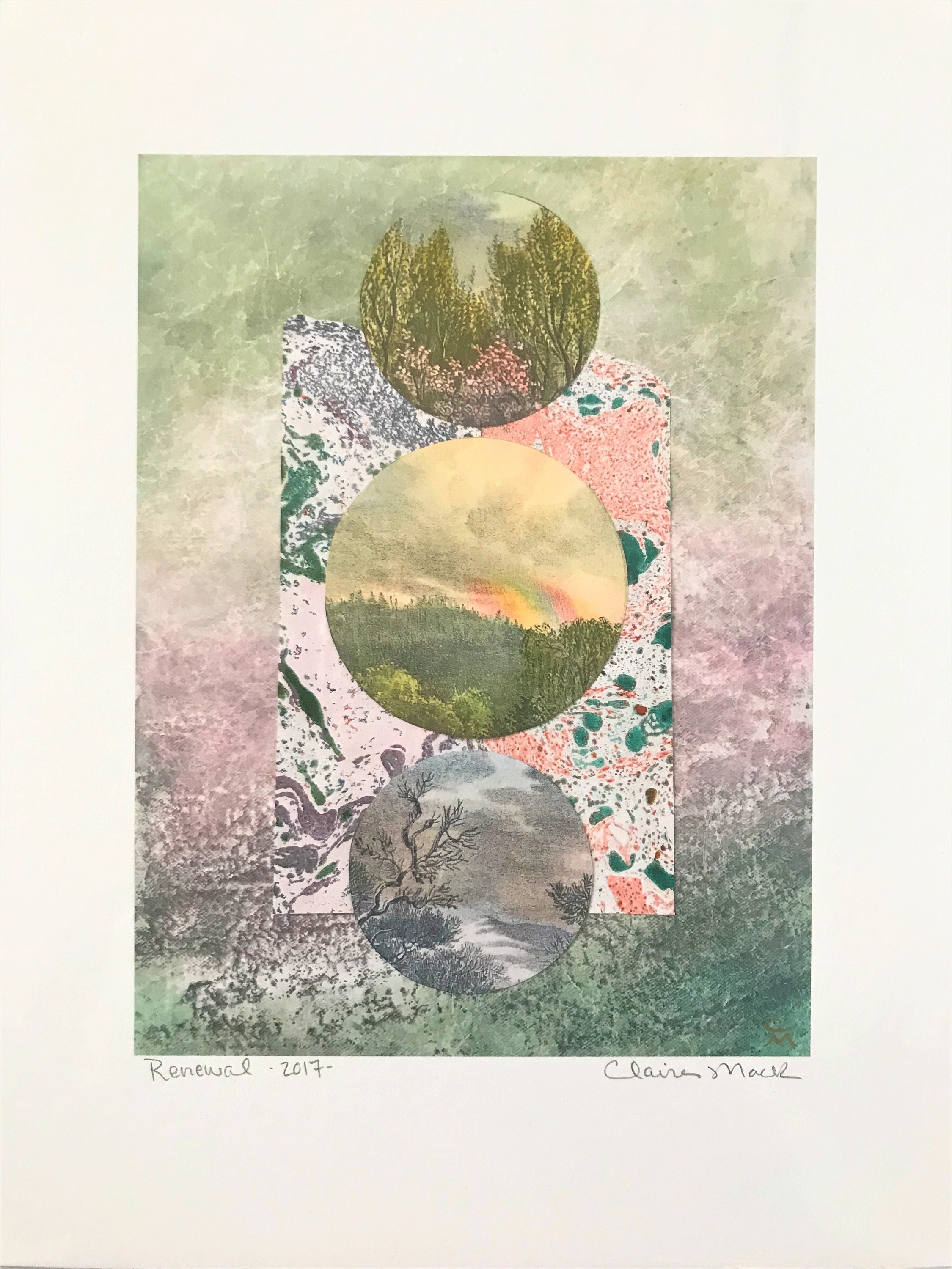 Print, Fine Art Print, Oracle Card Print, Collage, Painting, Abstract ...