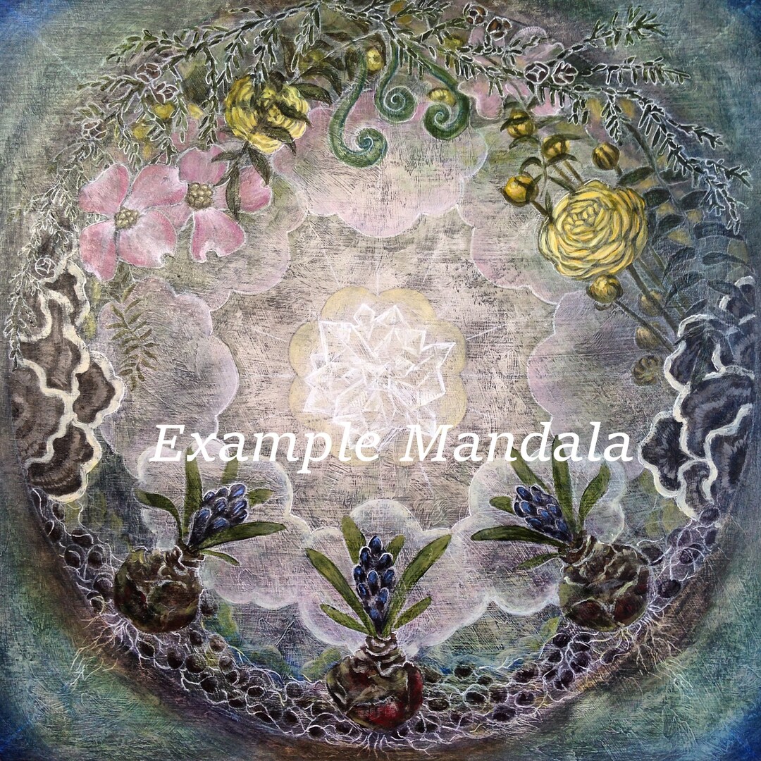 Custom Art, Mandala, Personalized Commission, Alter Piece, Made to ...