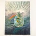 Print, Art Print, Water, Droplet, Rainbow, Ocean, Oracle Card, Seascape ...