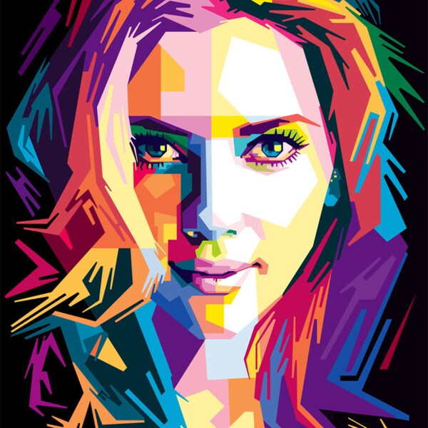 Pop Art Portrait - Etsy