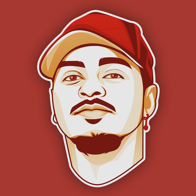 Mono Color Avatar, Custom Cartoon Avatar, Cartoon From Photo, Digital ...