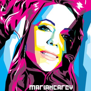 WPAP / Wedha's Pop Art Portrait Modern Abstract Picasso - Etsy