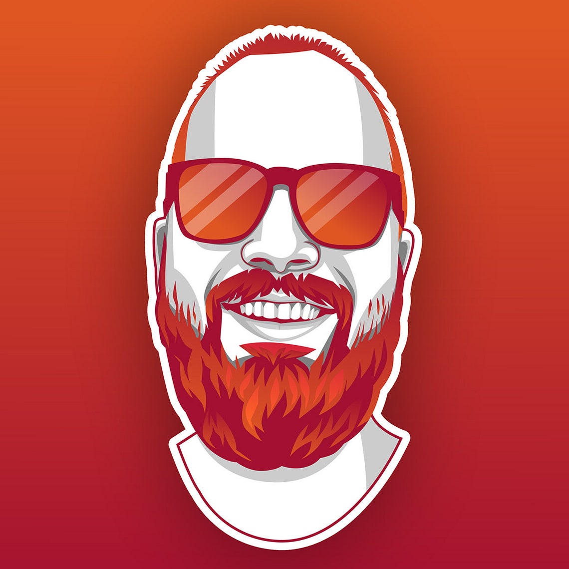 Mono Color Avatar, Custom Cartoon Avatar, Cartoon From Photo, Digital ...