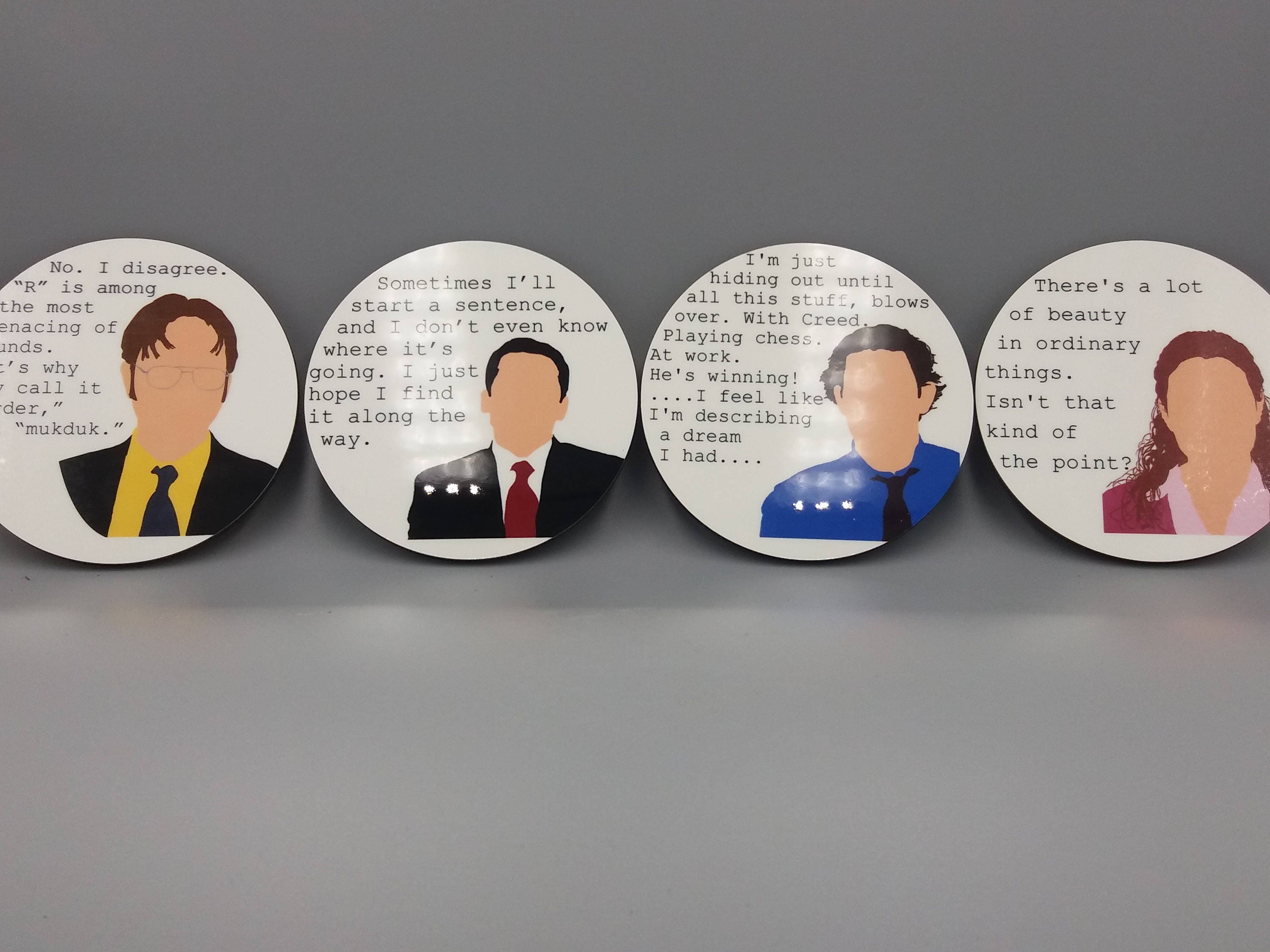 The Office; Coasters - Etsy