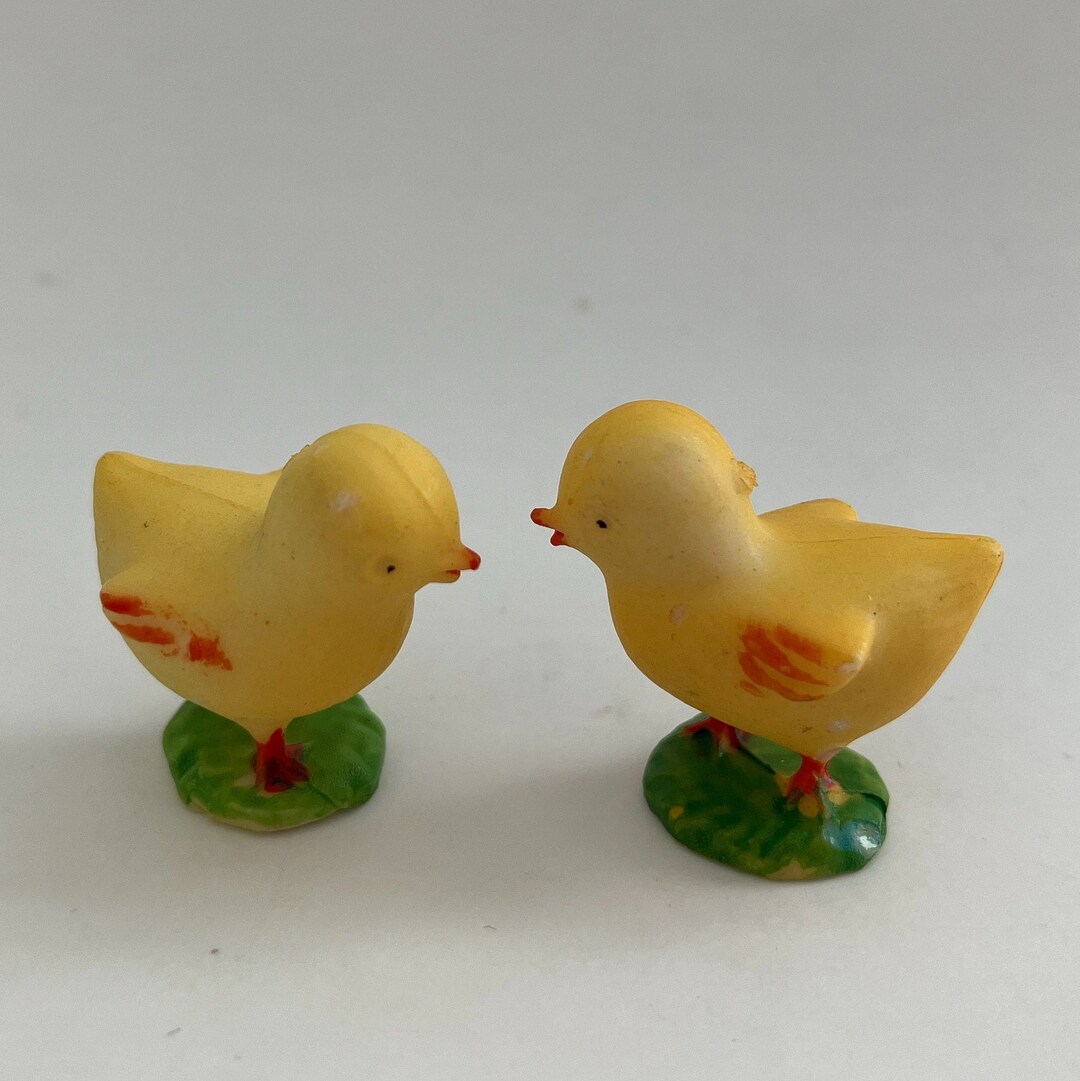 Miniature Baby Chick Figurines Easter - Etsy Miniature Baby Chick Figurines Easter - Etsy