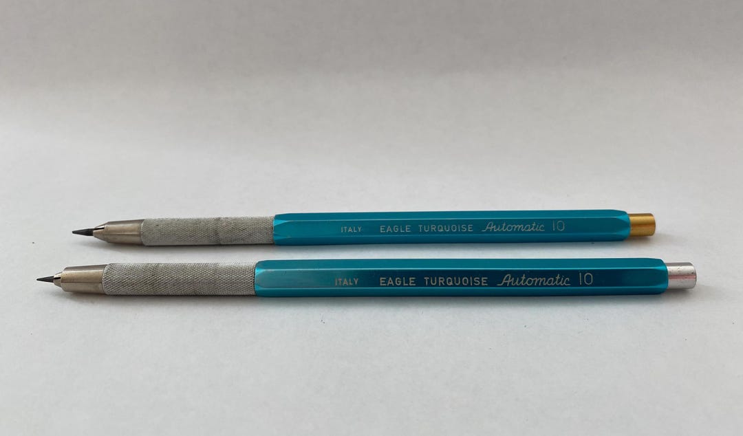 Eagle Turquoise Automatic 10 Mechanical Pencil Italy - Mechanical ...