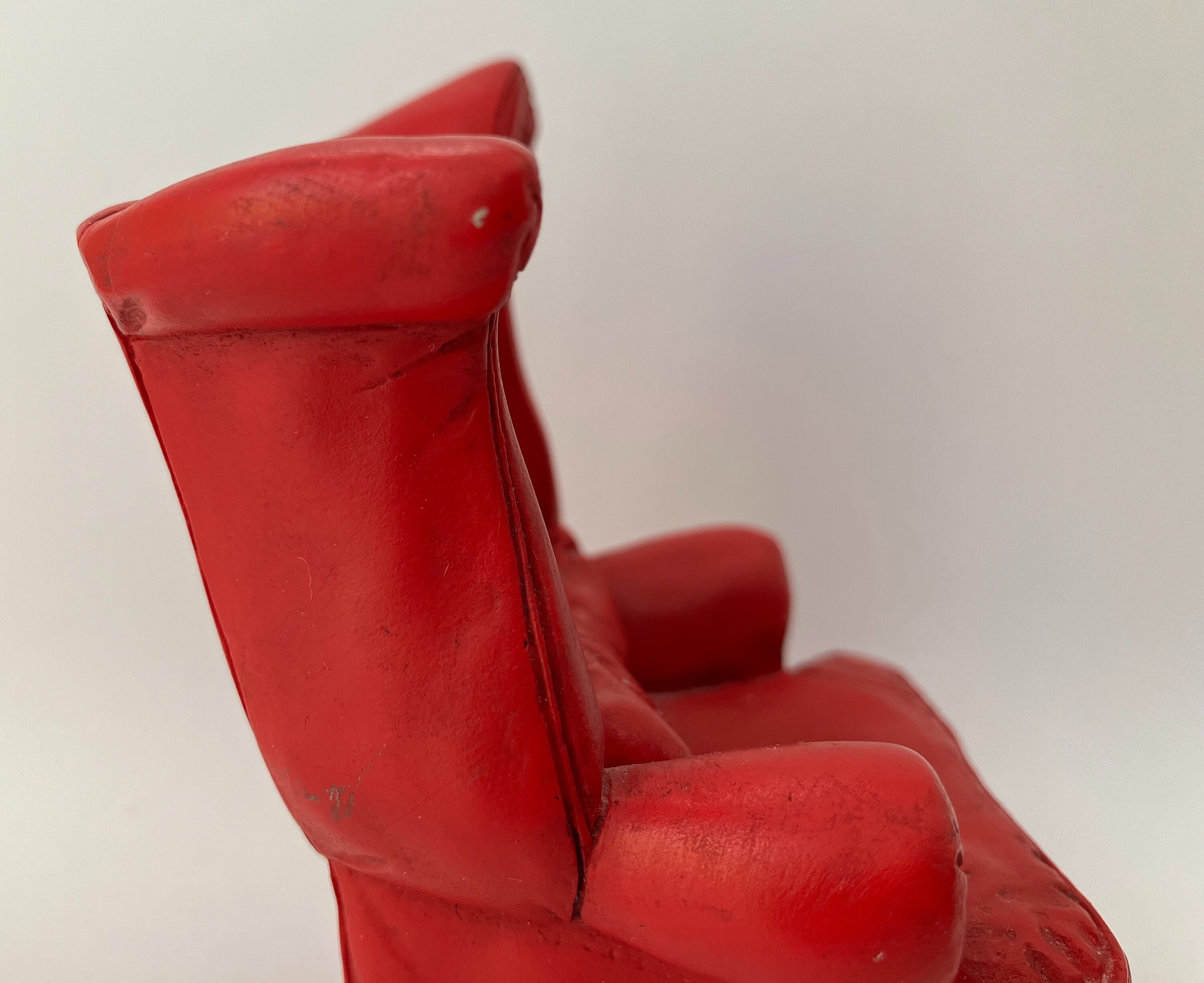 1999 Miniature Red Heart Chair by Raine - Etsy