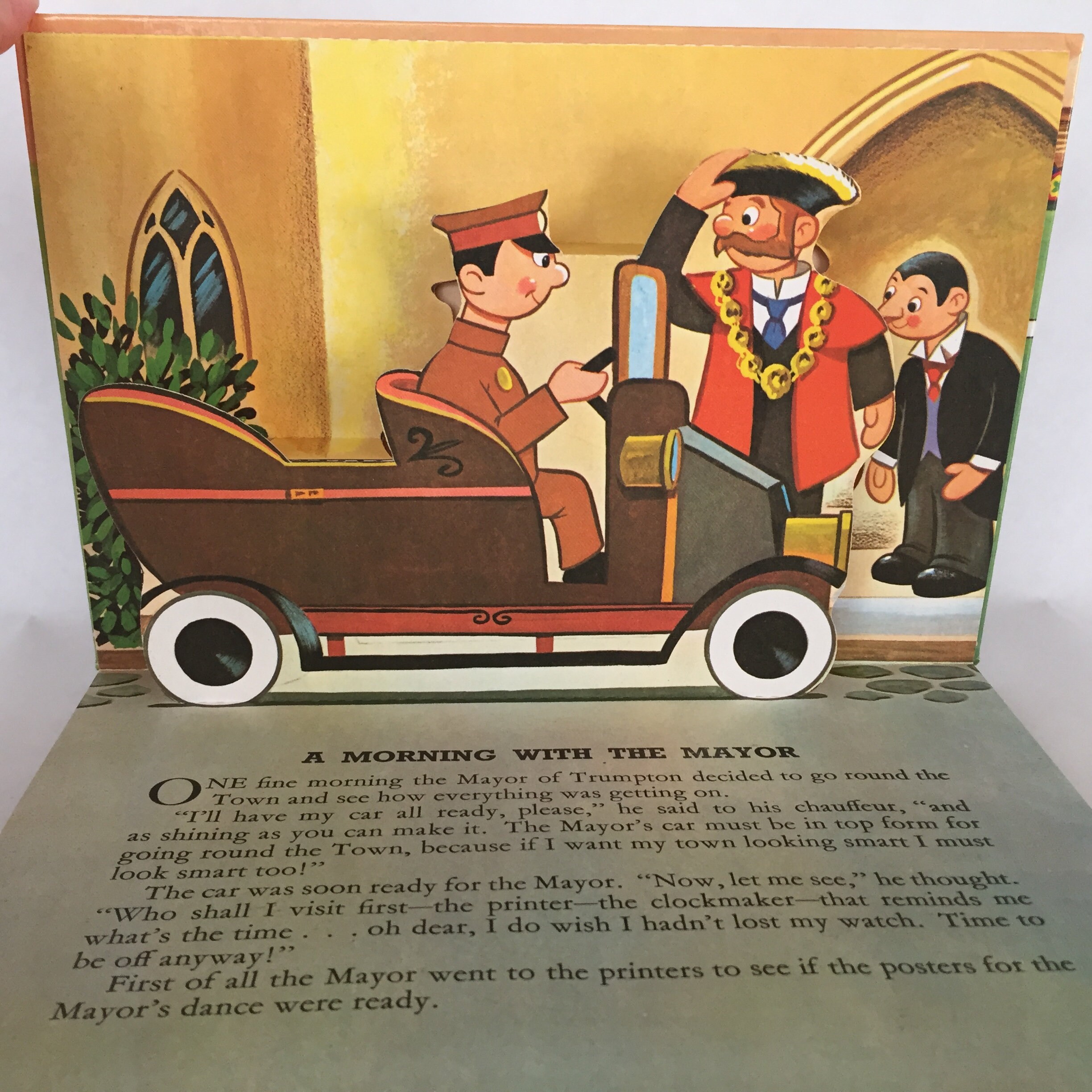 1968 Trumpton pop-up book Gordon Murray's puppets Dean & | Etsy