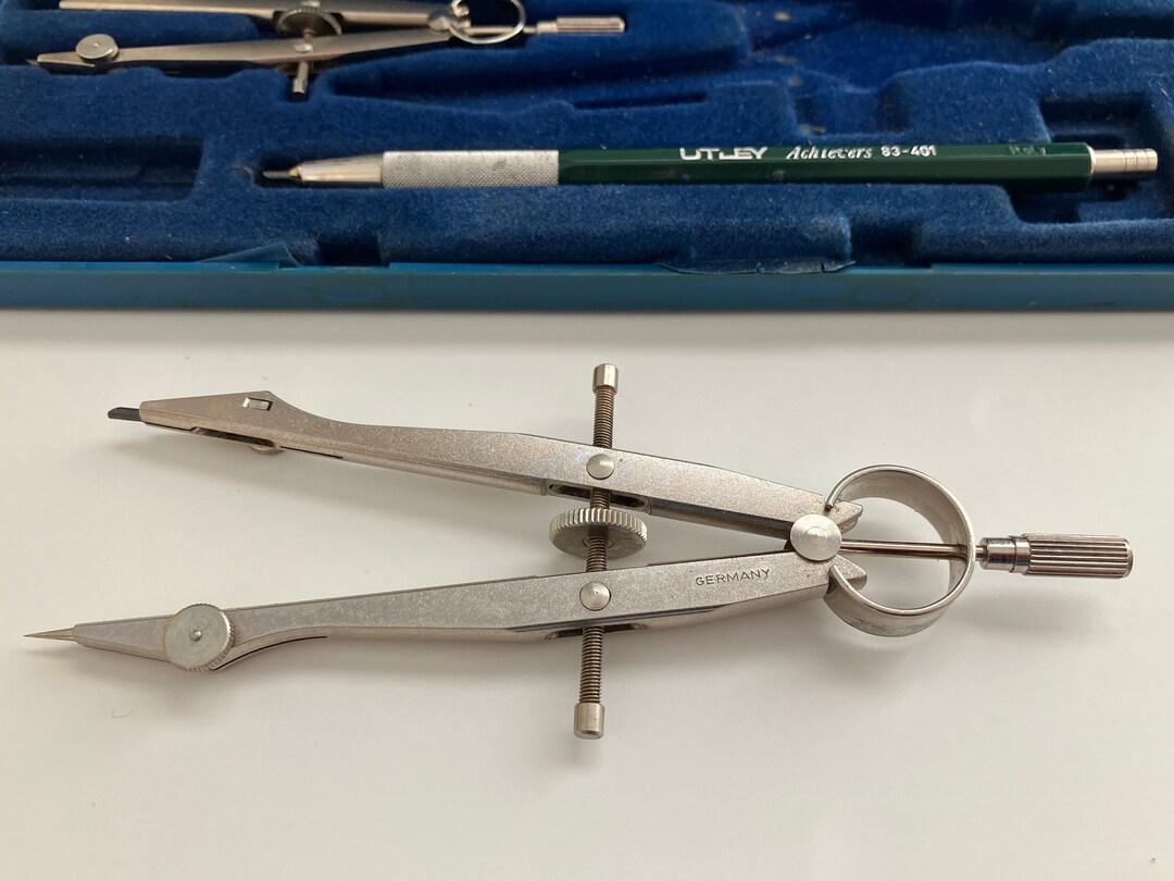 Intertech Drawing Instruments West German / Drafting Tools / Utley ...