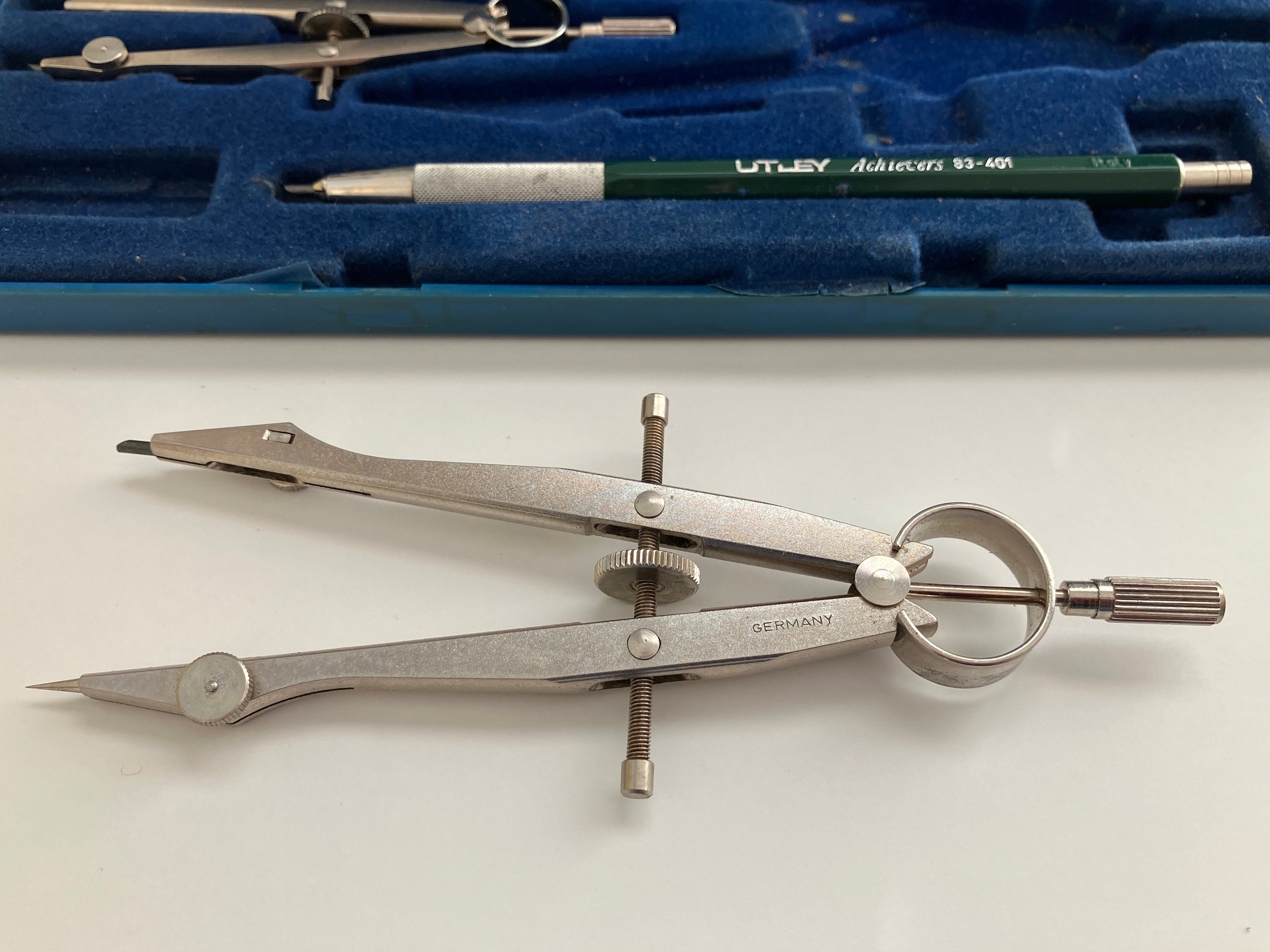 Intertech Drawing Instruments West German / Drafting Tools / Utley ...