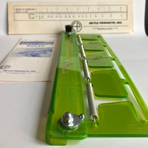 Acu-arc Ruler to Draw Curves of Any Radius for Engineer - Etsy