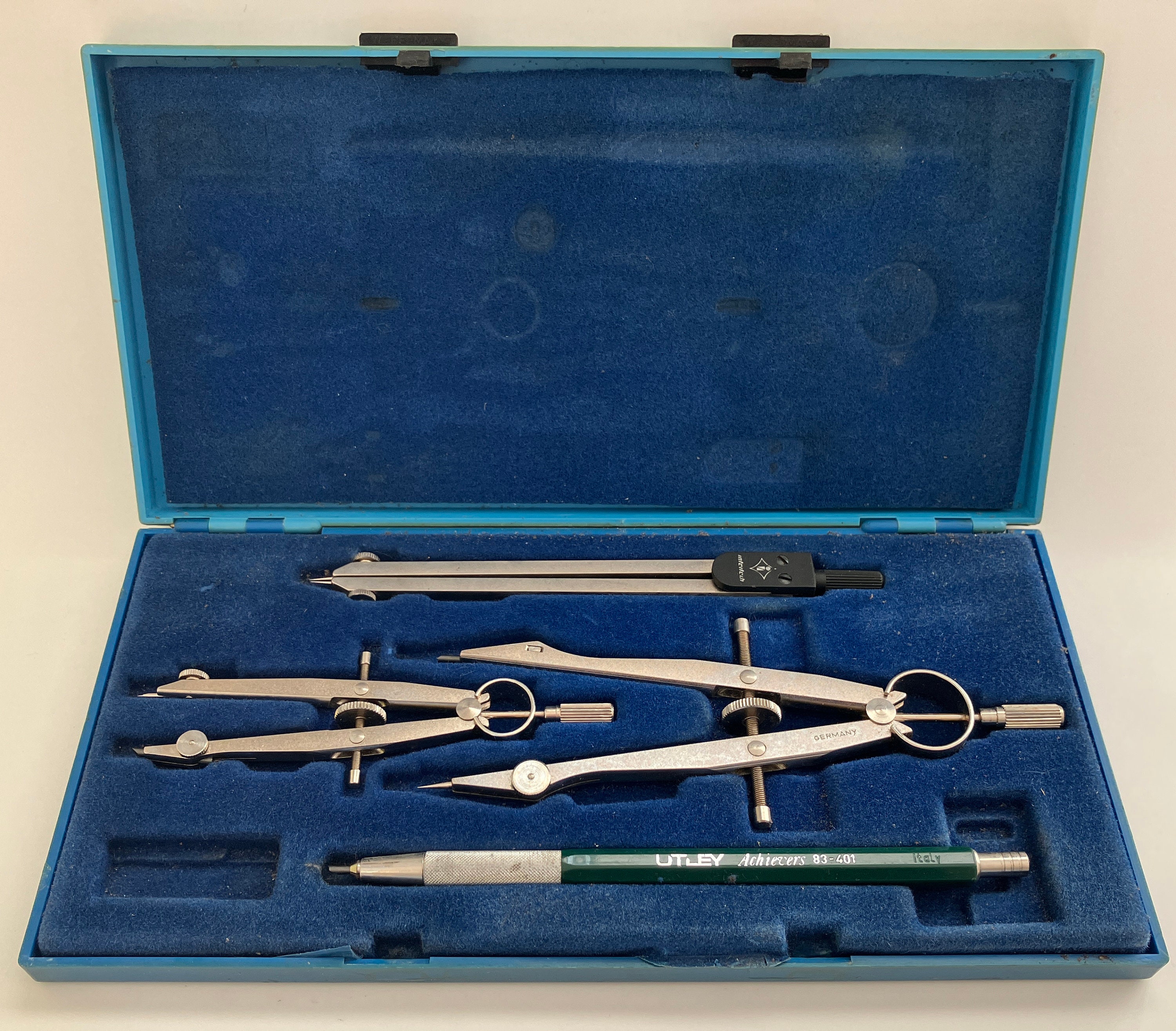 Intertech Drawing Instruments West German / Drafting Tools / Utley ...