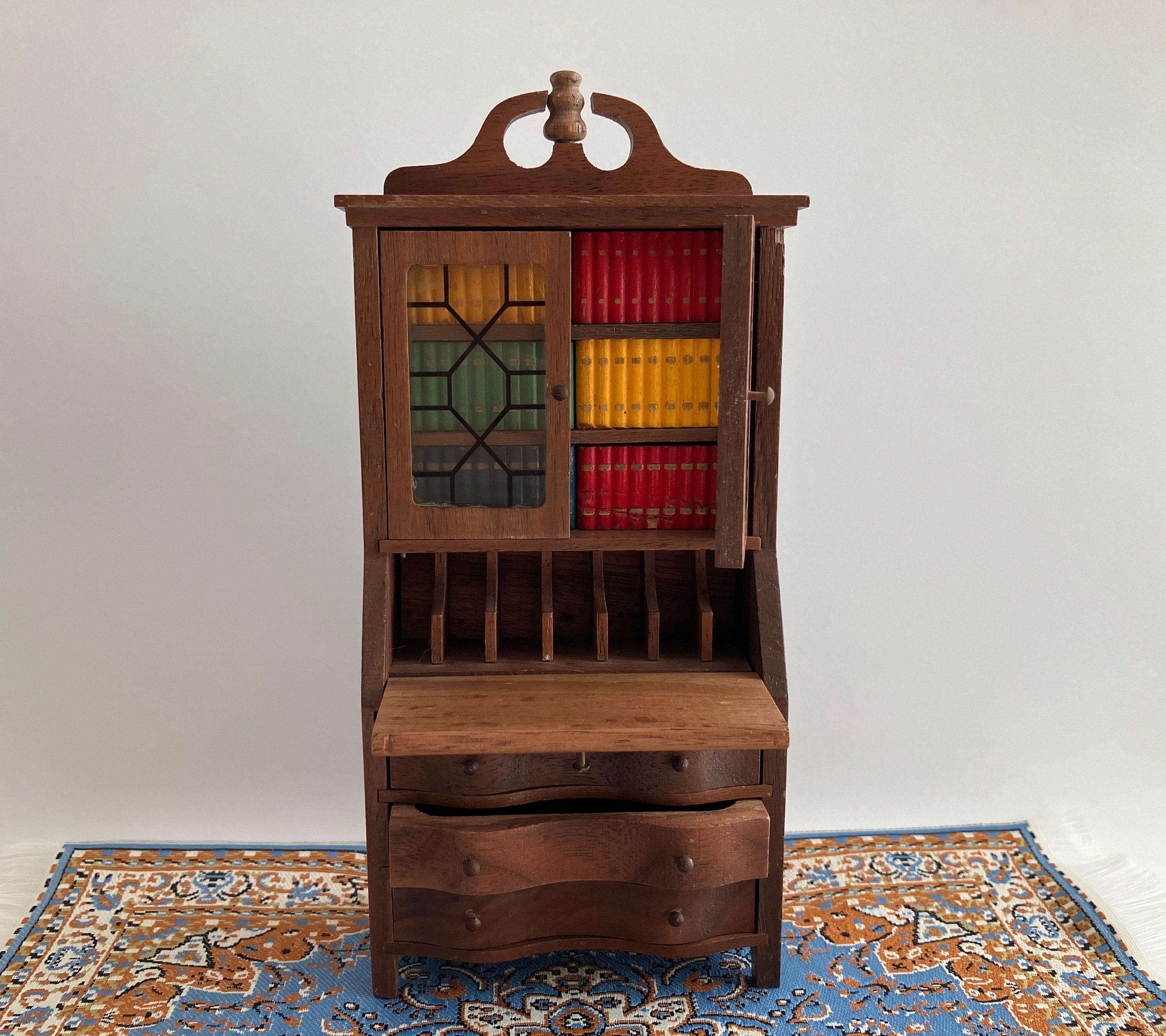 Strombecker Playthings Dollhouse Furniture Collection / Genuine Walnut ...