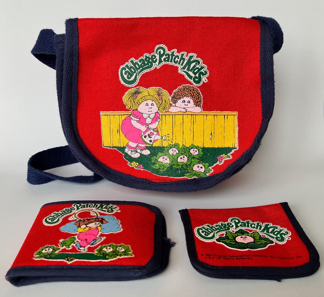 1980's Cabbage Patch Kids Purse Set - Etsy