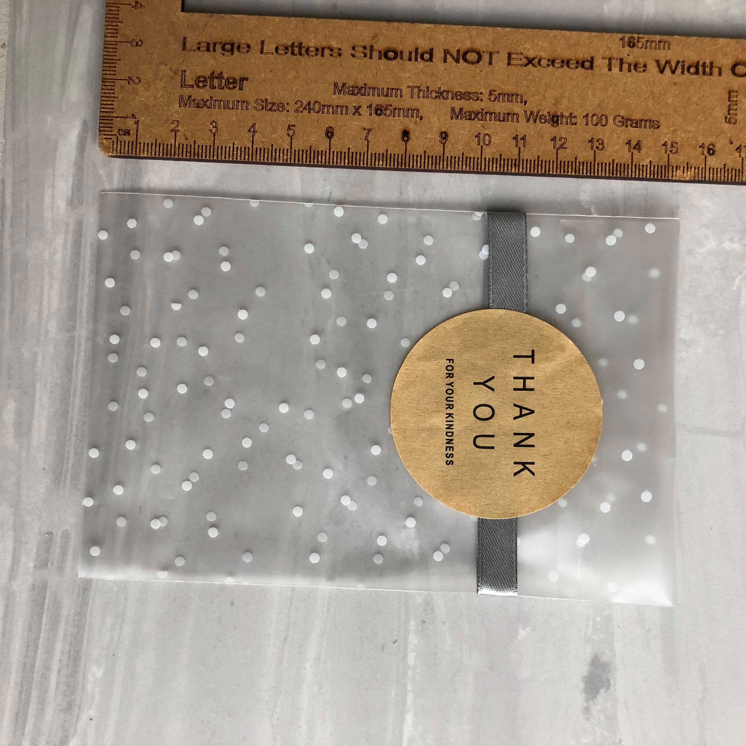 Extra Large Polka Dot Strong Cellophane Bags Favor Bags - Etsy UK