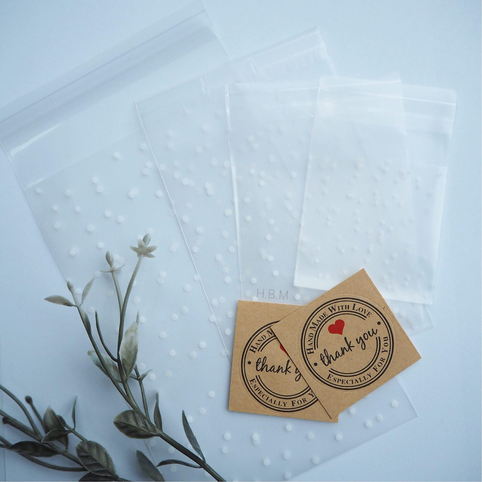 New Sample Size Pack of Strong Cellophane Polka Dot Favor Bags - Etsy